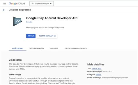 Como Usar A API Google Play Developer