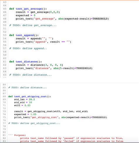 Solved Designing Functions Reminder When Designing
