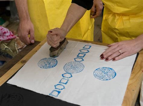 Block Printing Demonstration And Workshop Creative Tourist