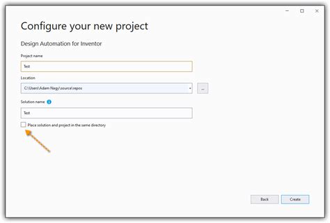 Automation API For Inventor VS Template Autodesk Platform Services