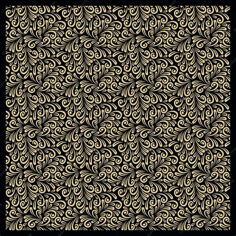 Premium Vector Damask Abstract Pattern Vector Design
