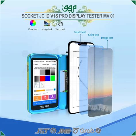 Jual JC ID V1S PRO Programer Socket JC ID V1S PRO Display Tester Mv 01 JC Socket BGA70 V1S