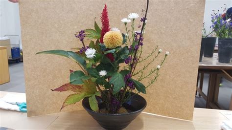 일본 교환학생 D43 이케바나꽃꽂이 체험을 했음 네이버 블로그