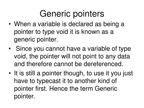 Ppt Pointers In C Powerpoint Presentation Free Download Id6588354