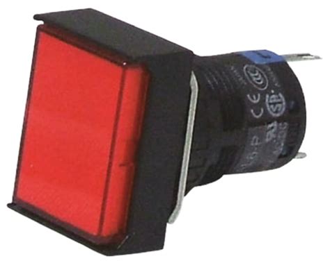 AL H P P R Idec Idec Red Panel Mount Indicator Mm Mounting Hole Size RS