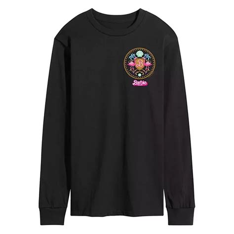 Mens Barbie Theatrical Crest Long Sleeve