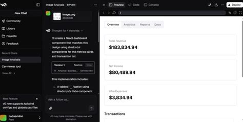 Ai Visionlanguagemodels Vercel Frontenddevelopment V0dev Uxtocode