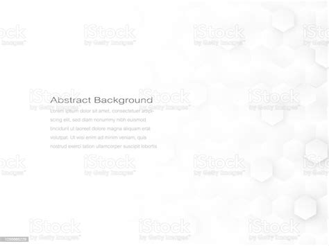 추상 기하학적 또는 등색 타일 벌집 텍스처 화이트 와 회색 다각형 또는 낮은 폴리 벡터 기술 개념 배경 Eps10 일러스트 스타일 디자인 배경 주제에 대한 스톡 벡터 아트