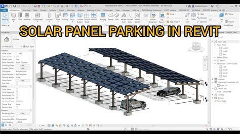 Solar Panel Parking In Revit YouTube