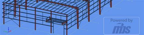Mbs Design Detailing Drafting Walk Though Metal Building Software