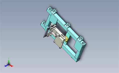 翻转操作平台step模型图纸下载 懒石网