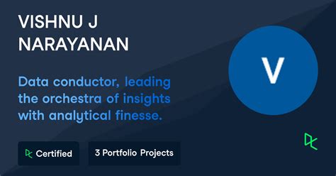 Vishnu J Narayanan Ai Engineer