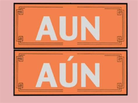 ¿cómo Diferenciar ´aún´ Con Tilde Y ´aun´ Sin Tilde Rpp Noticias