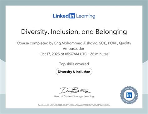 eng mohammed alshayia sce pcrp quality ambassador on linkedin certificate of completion