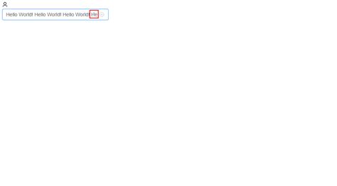 Bug Report Component Input 同时设置 后缀图标 和 显示清空按钮，文字溢出 · Issue 6484