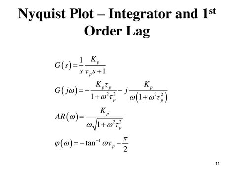 Ppt Nyquist Plot First Order Lag Powerpoint Presentation Free Download Id 6300666