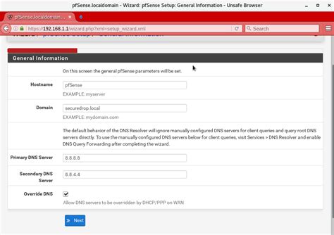 Setting Up A PfSense Network Firewall SecureDrop Stable Documentation