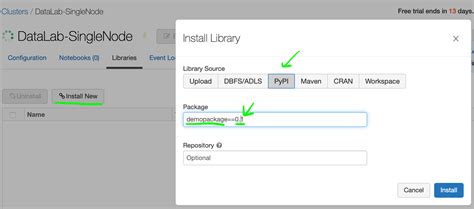 Install Custom Python Libraries From Private Pypi On Databricks