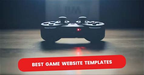 The 27 Best Game Website Templates Of 2023