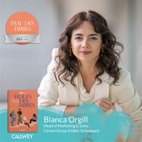 Bianca Orgill Hercareer Book Frauen Des Jahres