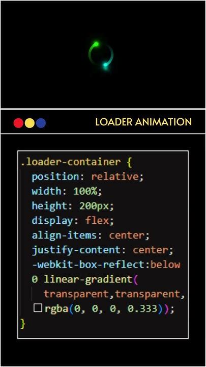 How To Make Simple Loader Animations In Css Coding Programming