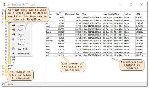 Java Viewing Contents Of A Jar File Stack Overflow