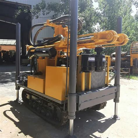 160 Meters Drilling Machine Crawler Track Water Well Drilling Rigs For