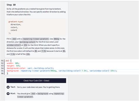 Learn Css Variables By Building A City Skyline Step 60 Html Css The Freecodecamp Forum