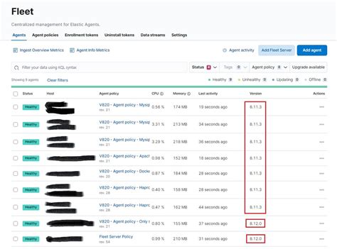 How Is The Agent Upgrade Availability Is Detected In Fleet Env On Prem Elastic Agent