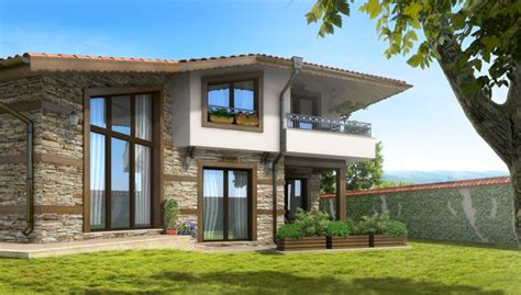 Идеен проект на вила във възрожденски стил Списание Жилища публикува проекти на къщи от