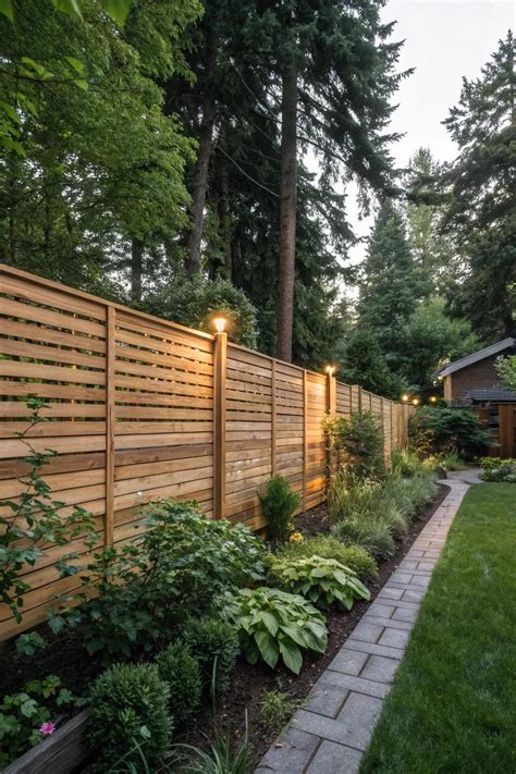 12 Stylish Slatted Wood Fence Ideas To Transform Your Yard