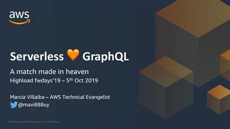 Marcia Villalba Developing Serverless Applications With Graphql Ppt