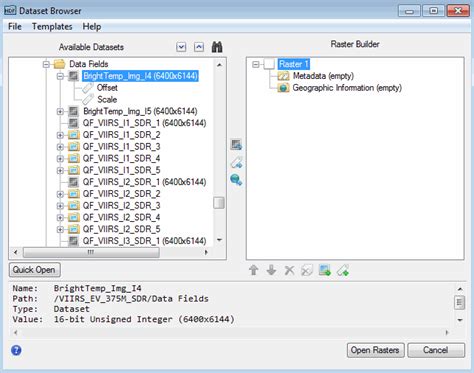 Open Scientific Data Formats