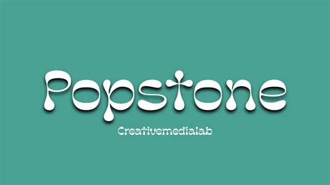 Popstone Font Download Fontsbear