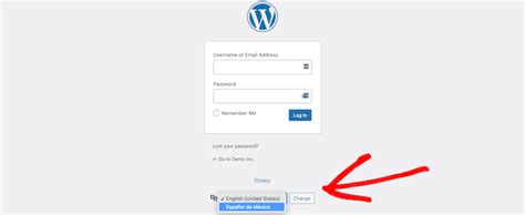 How To Disable The Language Switcher On Wordpress Login Screen