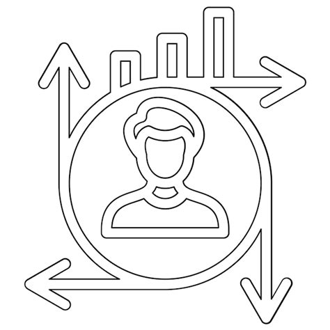 Premium Vector User Predictions Vector Icon Illustration Of Data
