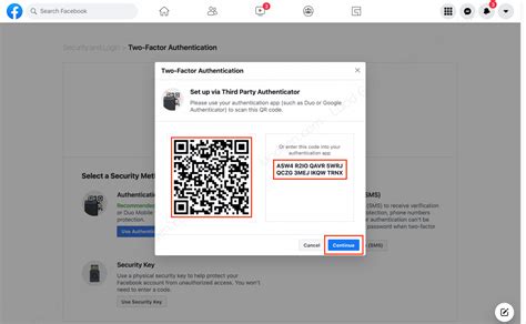 How To Use Facebook Two Factor Authentication Methodically