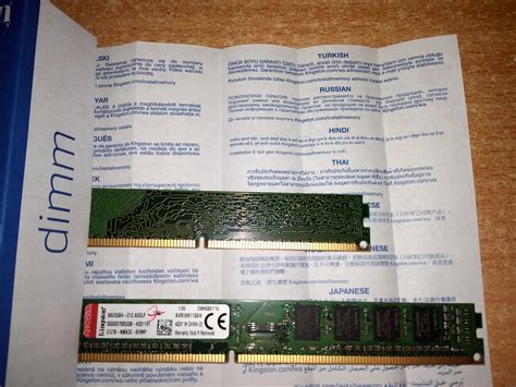 Обзор от покупателя на Оперативная память Kingston DDR3 8Gb (2x4Gb ...