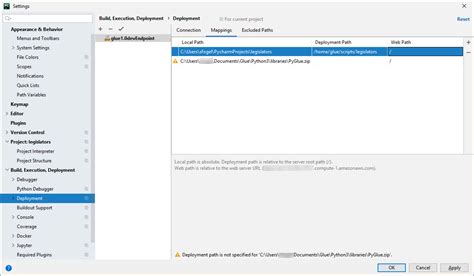 Tutorial Set Up PyCharm Professional With A Development Endpoint AWS Glue
