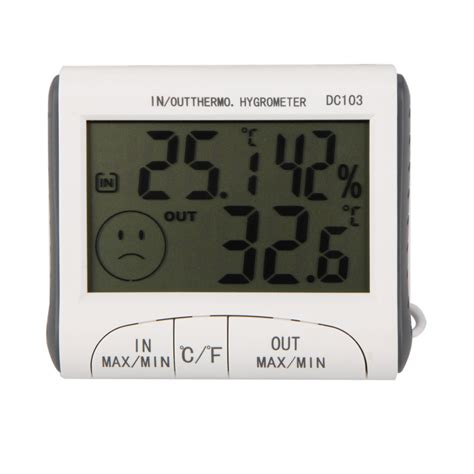 Excellent Hygrothermograph Temperature Humidity LCD Digital Thermometer Hygrometer Meter W