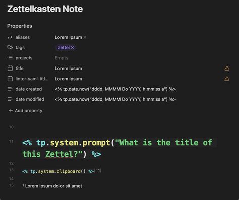 Ask How To Automatically Add Timestamp To Title For New Note In