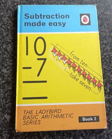Ladybird Basic Arithmetic Series Subtraction Made Easy Bgw Etsy