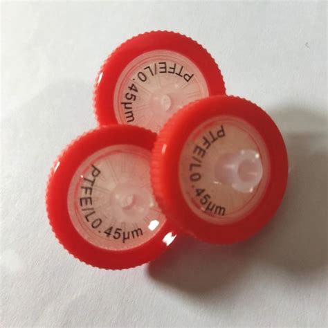 Jual Ptfe Filter Syringe Hydrophilic Por 0 45μm Diam 25mm 100pcs Pack Kab Bogor