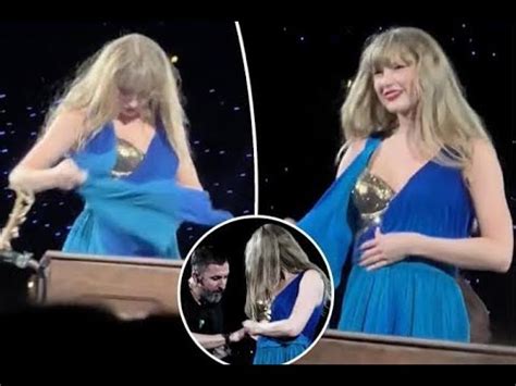 Taylor Swift Wardrobe Malfunction During Eras Tour She Cover It Nicely