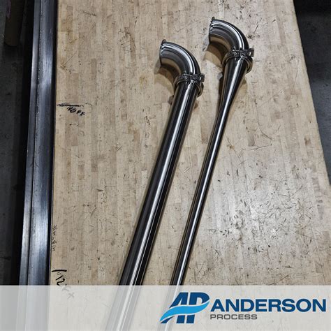 Custom Sanitary Dip Tubes Anderson Process