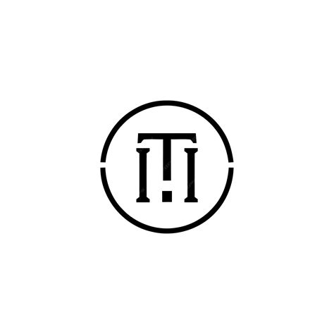 Premium Vector Th Logo Design
