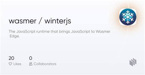 wasmer winterjs the javascript runtime that brings javascript to
