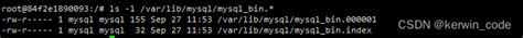 Mysql 开启配置binlog以及通过binlog恢复数据mysql 开启binlog Csdn博客