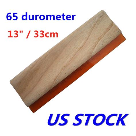 Screen Print Squeegee Screen Printing Squeegee2 Pcs 75 Durometer Flat