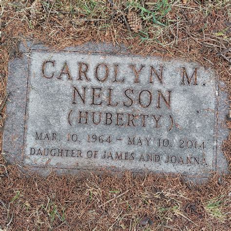 Carolyn Huberty Nelson 1964 2014 Mémorial Find A Grave